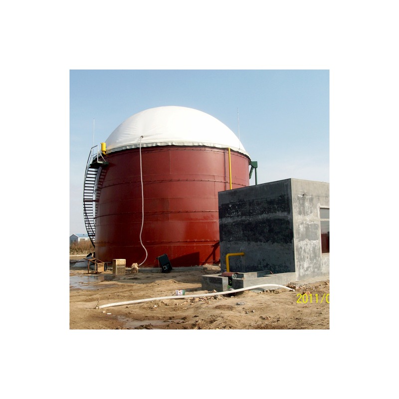 Industry fuel biogas tank new technology enamel assembled tank storage ...